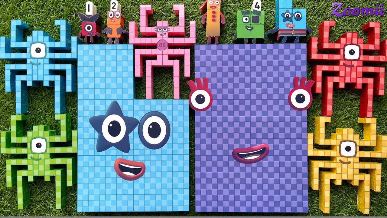 Looking for Numberblocks Puzzle Tetris NEW 500vs600 Space ASMR ...