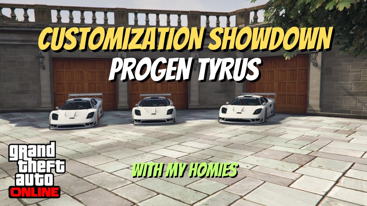 Customization Showdown Progen Tyrus / Super Car *GTA Online - YouTube