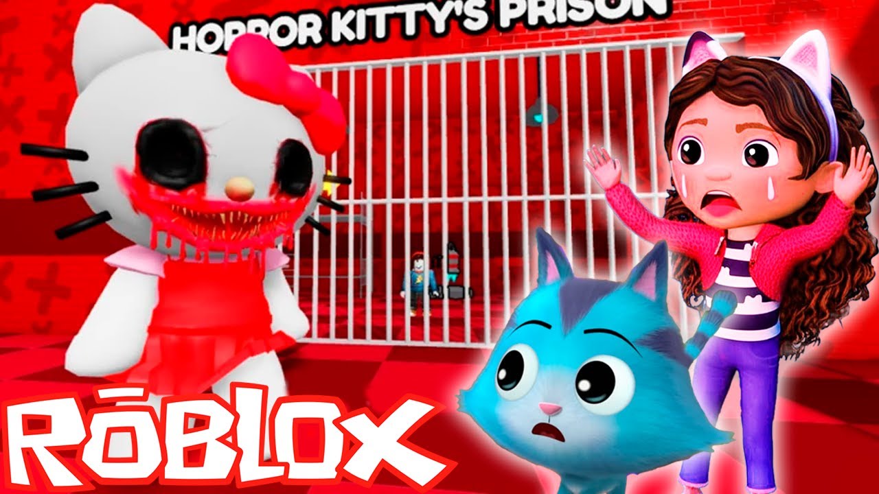 Gabby & CatRat ESCAPE HORROR KITTY'S PRISON in Roblox! - YouTube