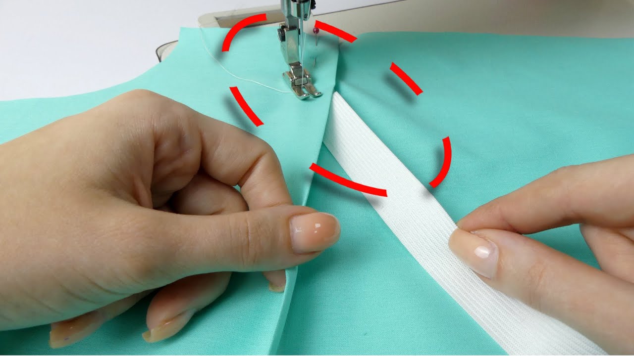 3 tips and tricks for sewing an elastic band correctly when using a ...
