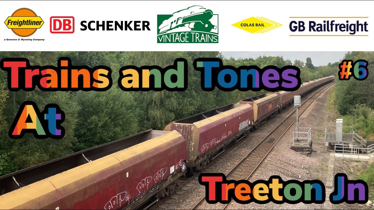 Trains and Tones at Treeton Jn - YouTube