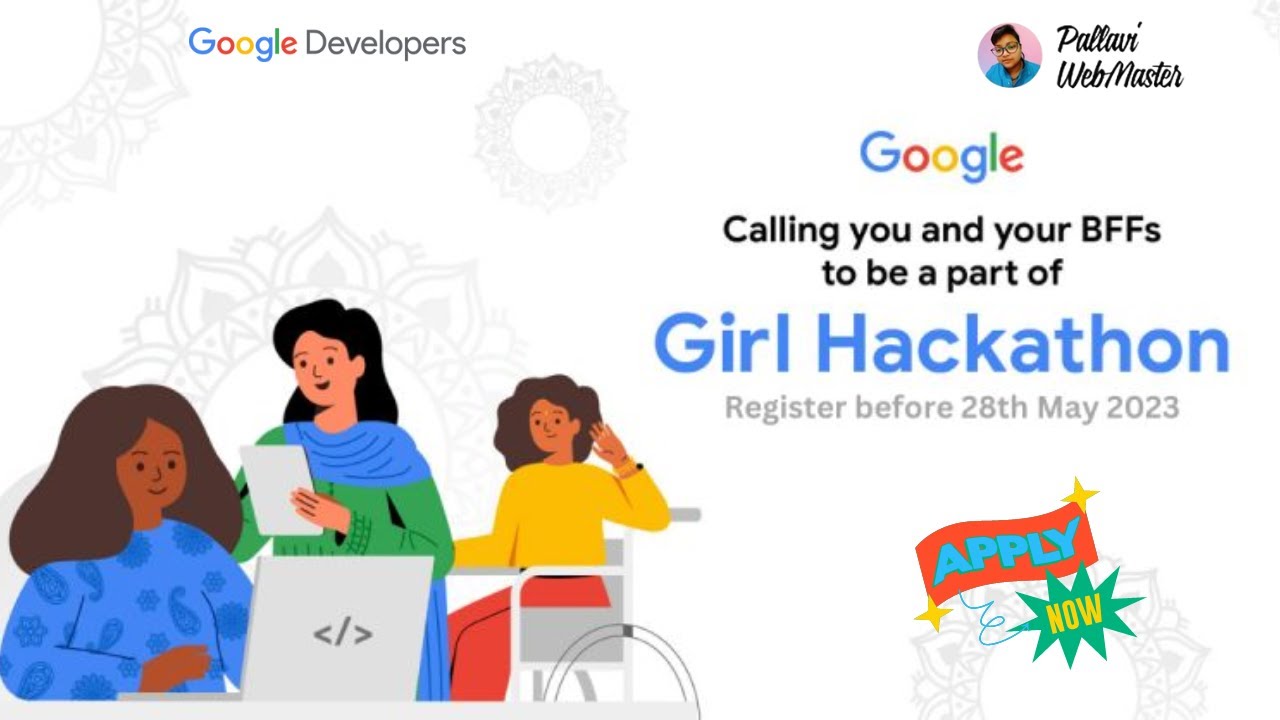 @Google GIRL HACKATHON 2023 | CASH PRIZE & JOB OPPORTUNITY#google #hackathon #2023 # ...