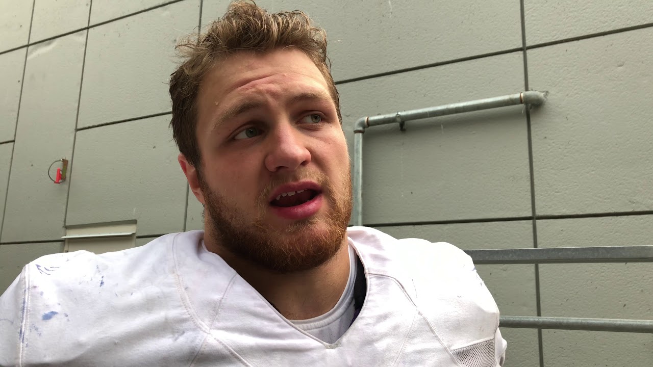 Ryan Bowman Interview - Fall Camp Day 15 - 8/19/18 - YouTube