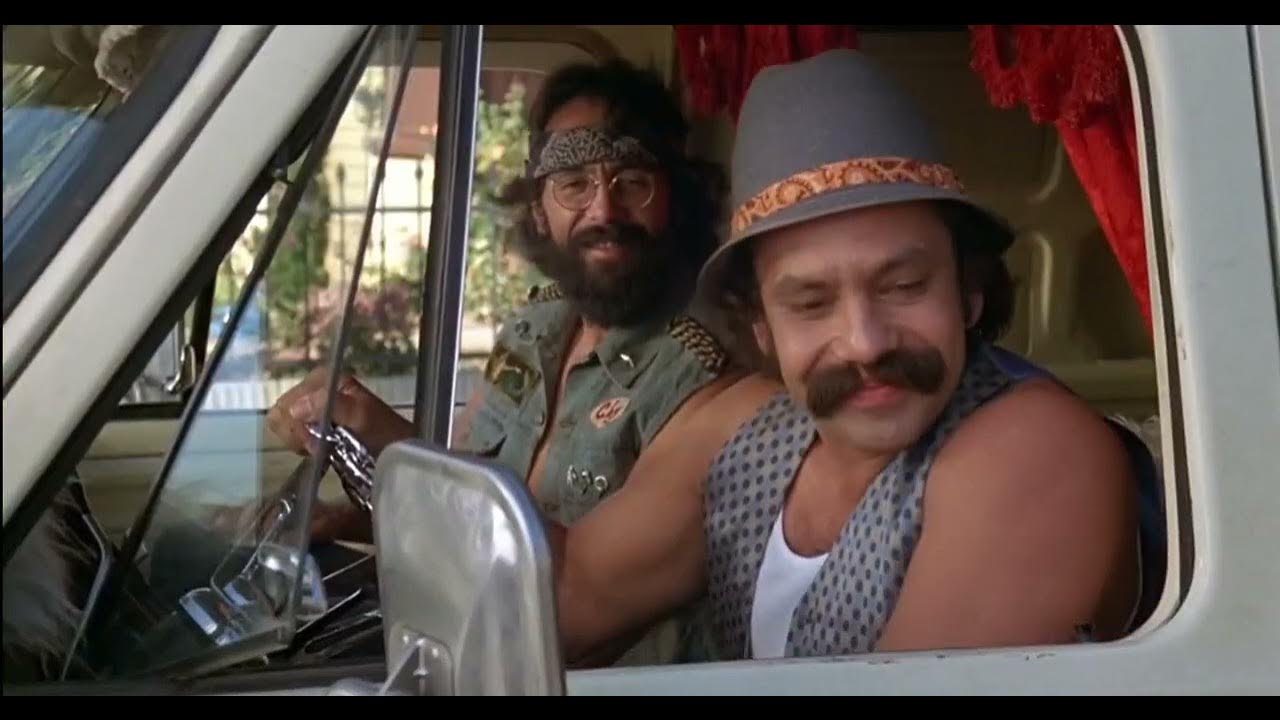 Чич и Чонг катаются по району на фургоне Фильм Укуренные 2 Youtube