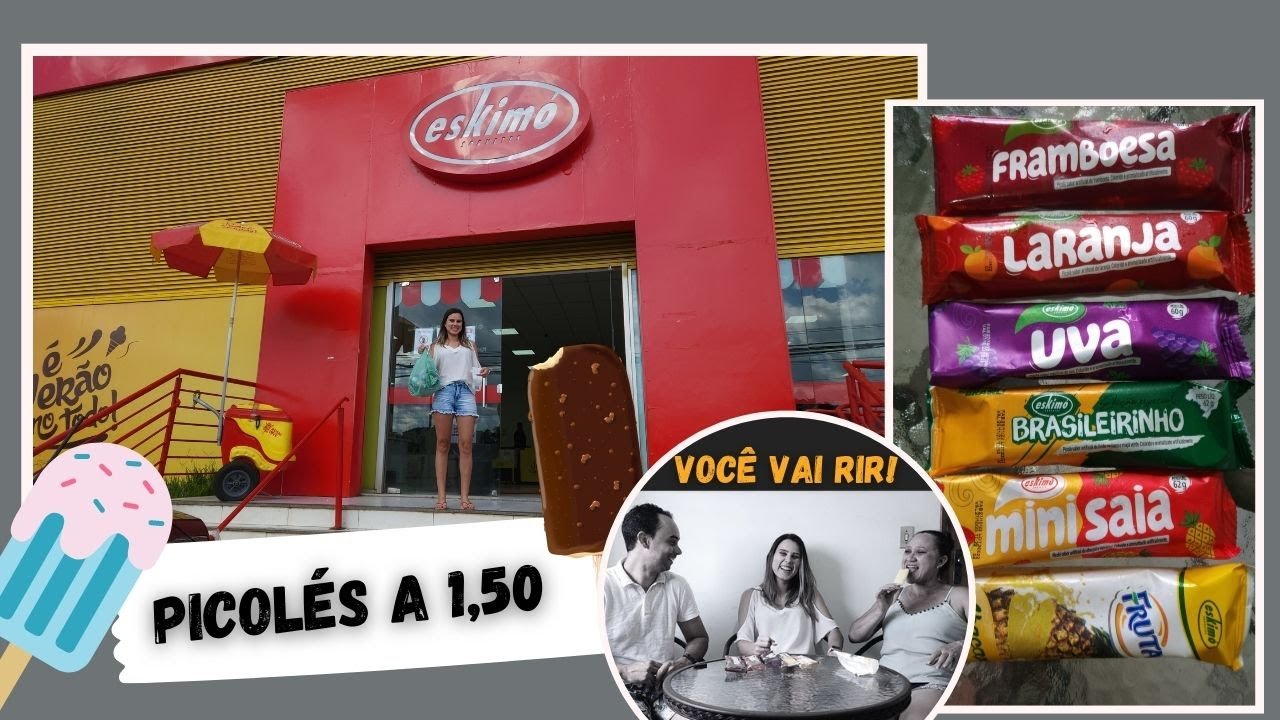 Picolés de 1,50 da Skimó Sorvetes, vale a pena? Boas risadas! #Parte1 ...
