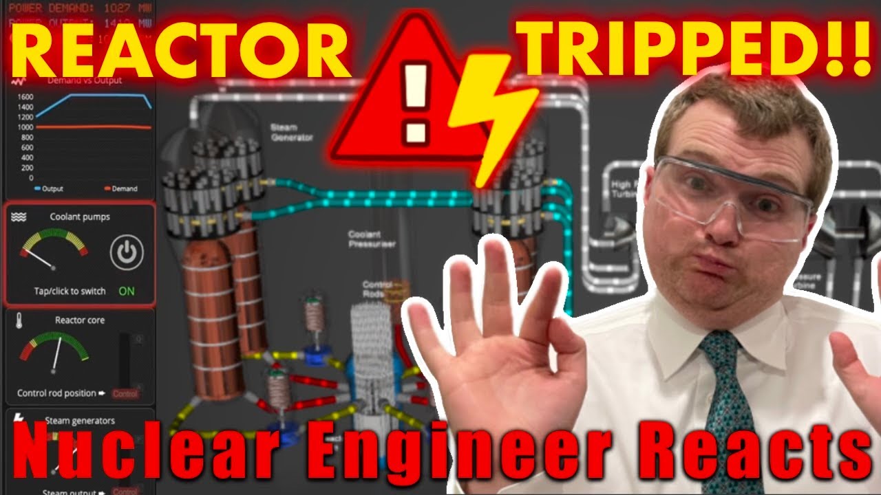 Nuclear Engineer Reacts to Nuclear Reactor PWR Simulator by University ...