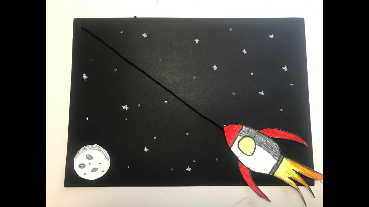 DIY raket vliegt in de ruimte. Super veilig - YouTube