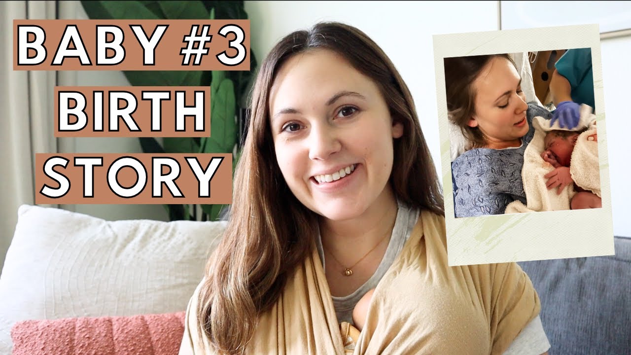 Positive Birth Story For Baby #3 - my first normal birth! - YouTube