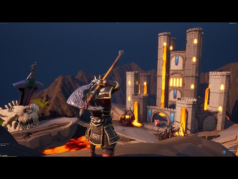 Fortnite Creative: Building this Castle in 1 Hour - (Practice for # ...