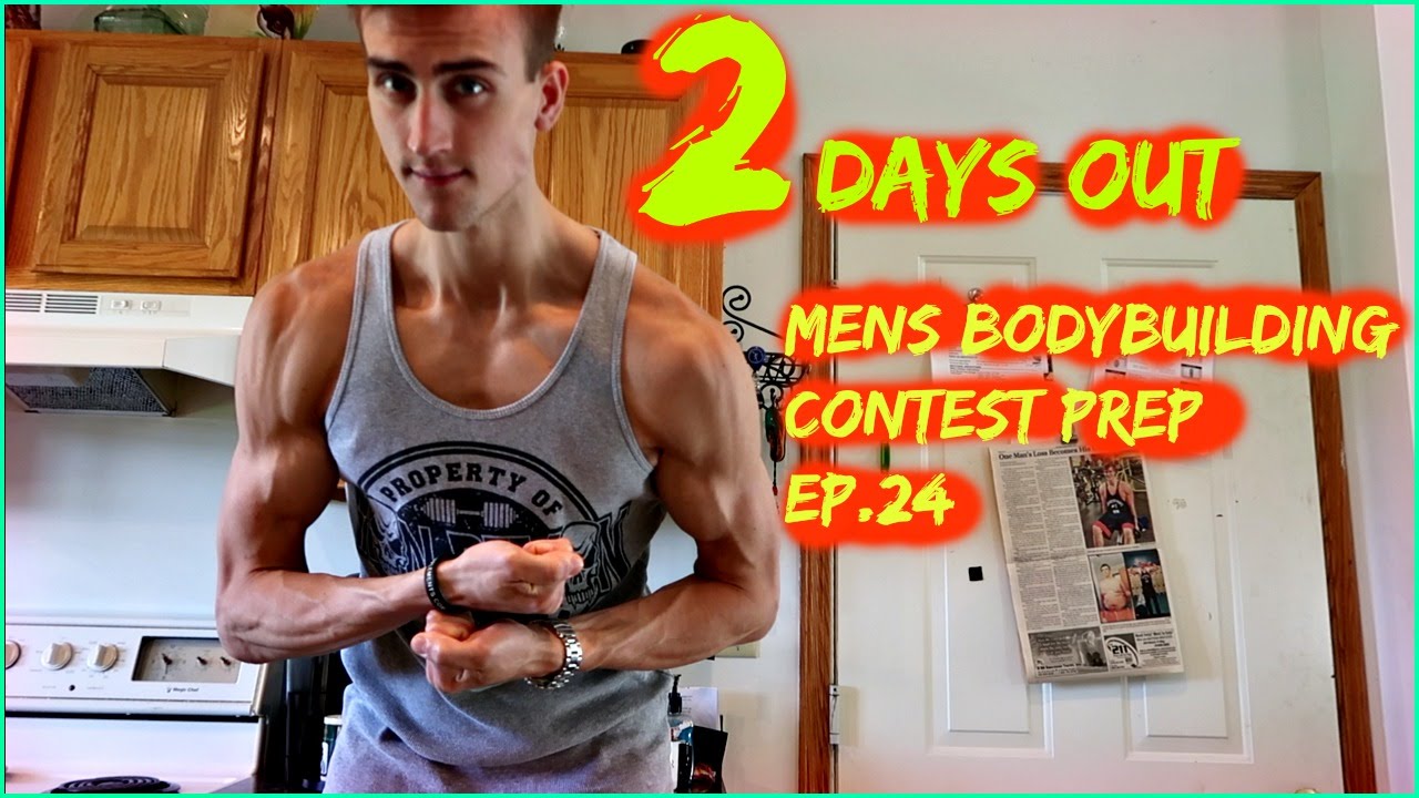 Mens BodyBuilding Contest prep|2 Days Out| - YouTube