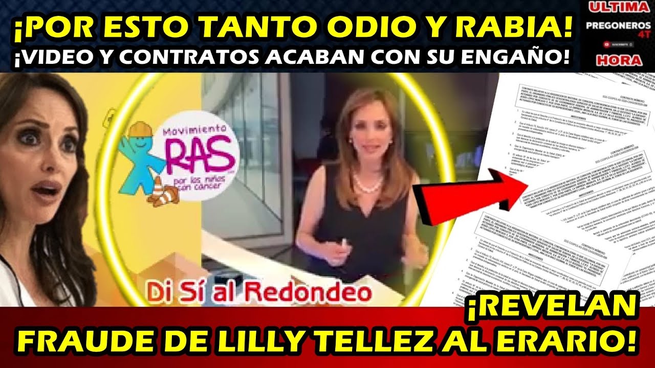 ¡POR ESTO TANTO 0DIO Y RABIA! ¡VIDEO Y CONTRATOS ACABAN CON SU ENGAÑO ...
