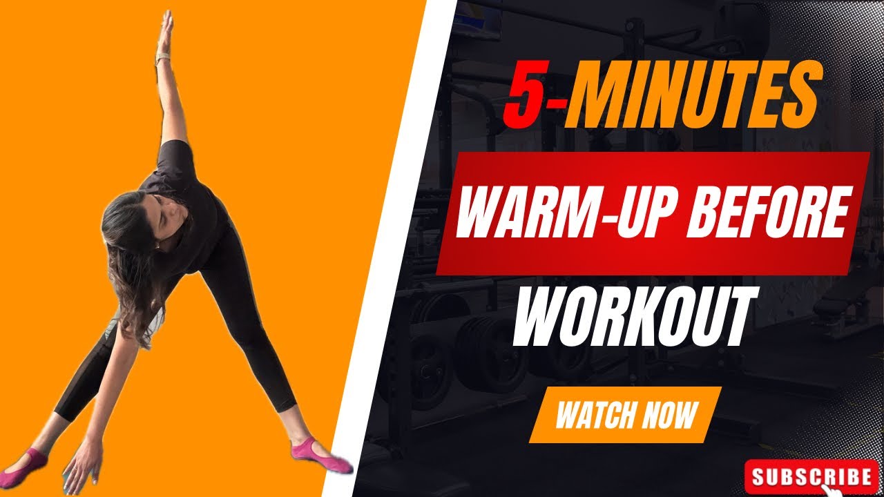 5 Min Warmup Exercise Before Workout |Pre-Workout Warmup | Warmup ...