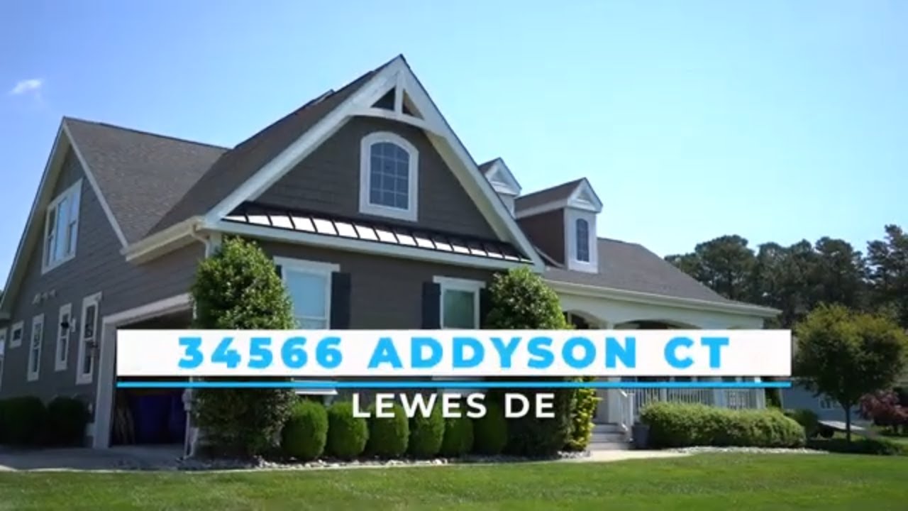 Home Tour at 34566 Addyson Ct Lewes, DE | Delaware Real Estate - YouTube