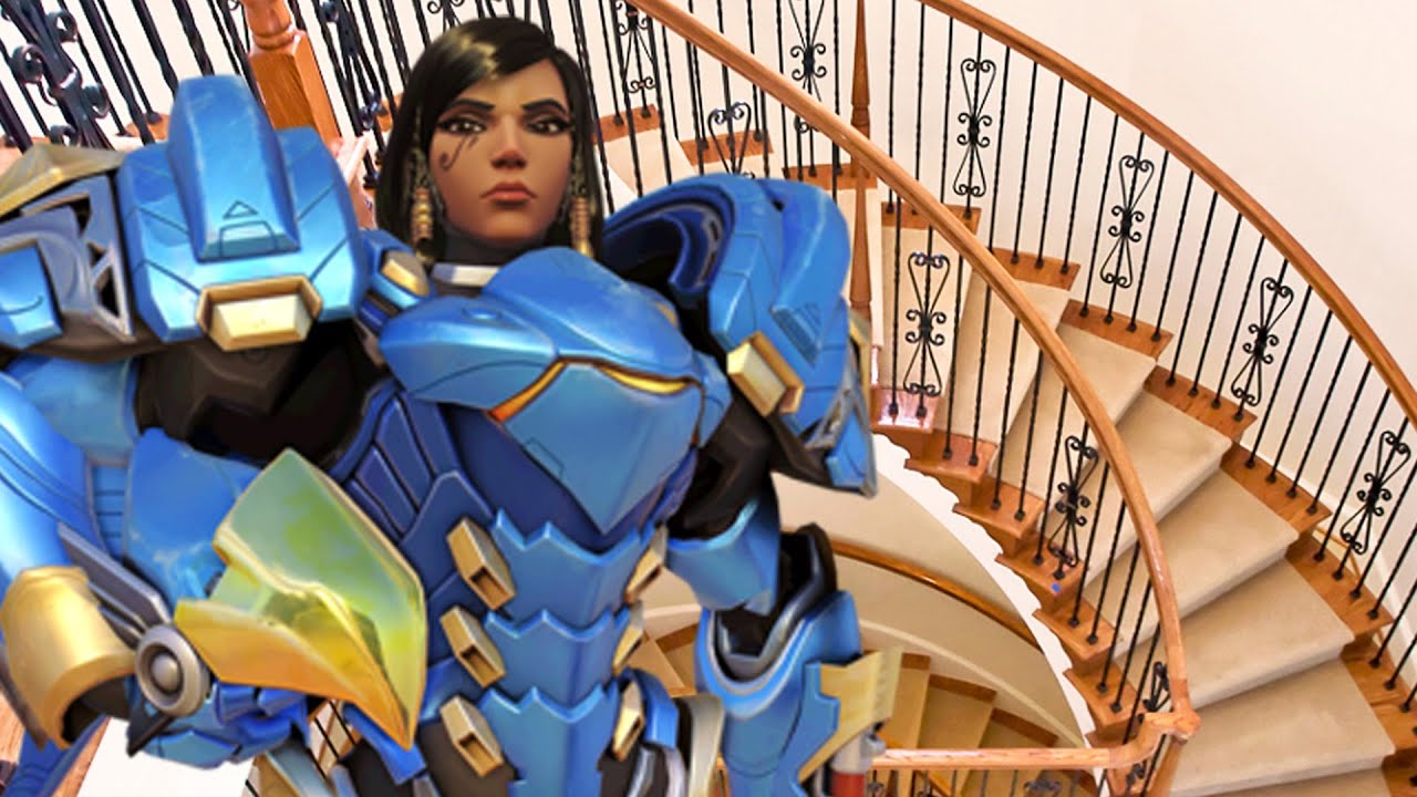 Pharah Vs Stairs - YouTube