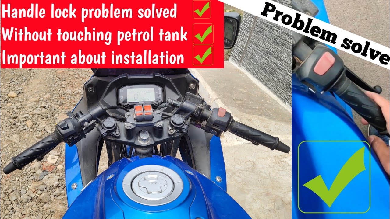 R15 v2 Handle on Gixxer sf 🔥 | Modification | Vloggervipul - YouTube