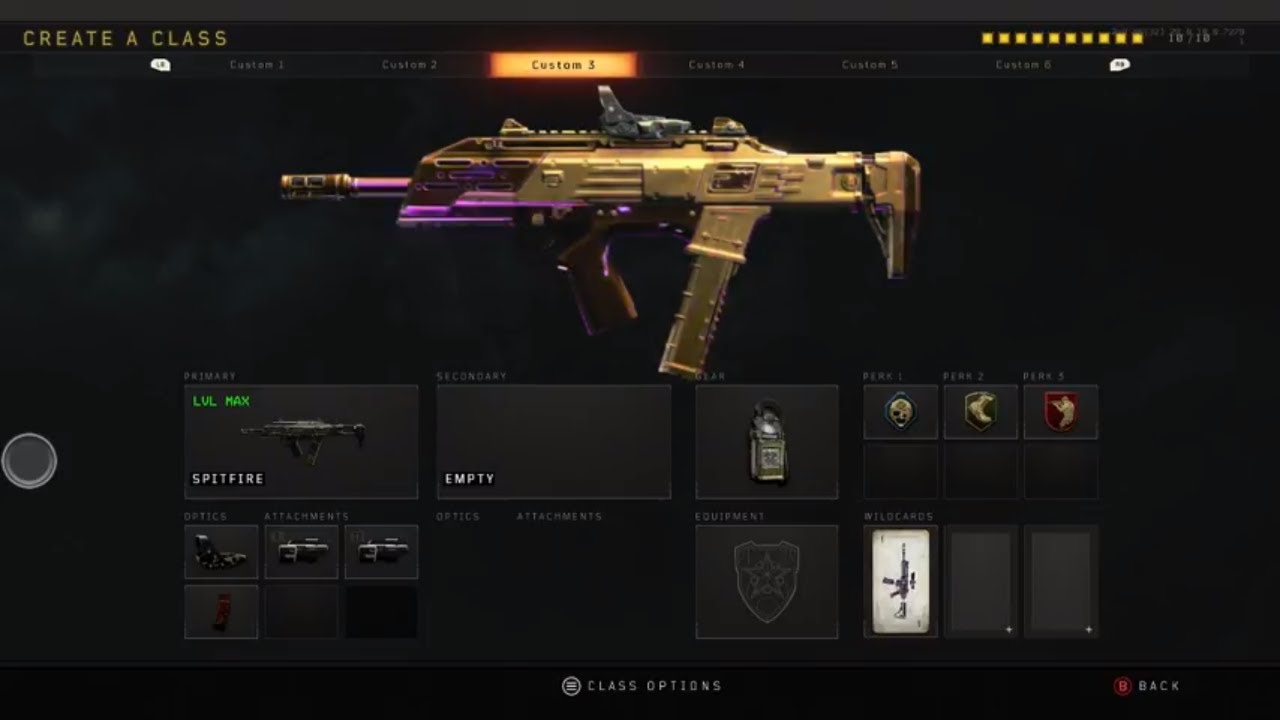 BEST CLASS SETUP for the SPITFIRE (Gold Gun Tips) - YouTube