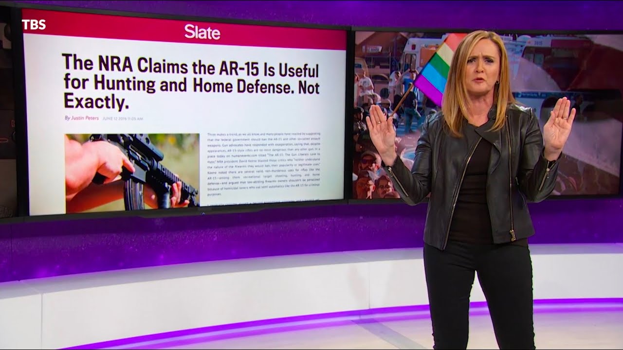 Late Night Hosts Get Real On Guns - YouTube