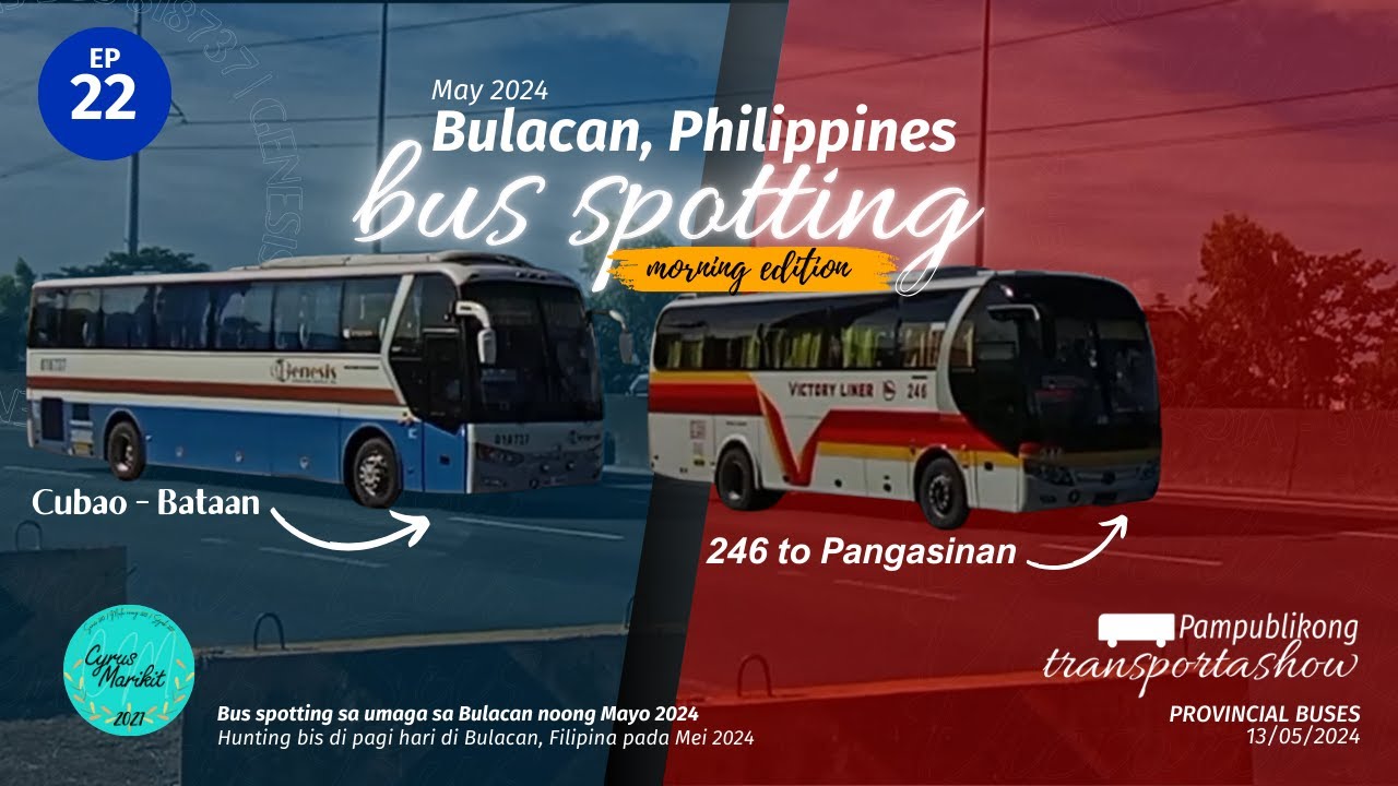 Bus spotting sa umaga sa Balagtas, Bulacan! (Mayo 2024) [PT EP22] - YouTube
