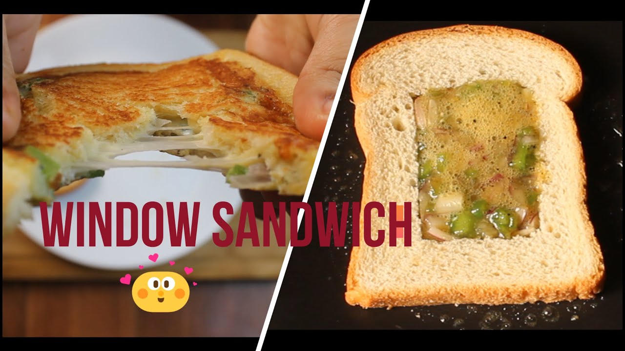 BREAD WINDOW SANDWICH| INSTANT BREAKFAST | FIRST IN YOUTUBE | - YouTube