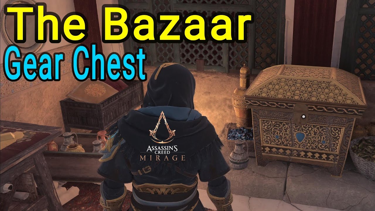 The Bazaar Gear Chest Assassin's Creed Mirage - YouTube