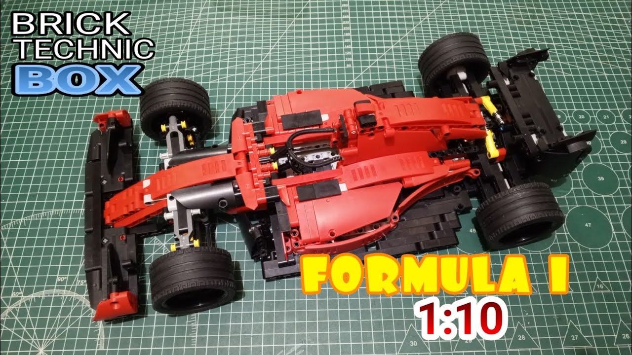 BRICK TECHNIC BOX - FORMULA 1 1:10 - YouTube