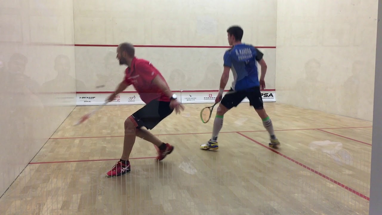 HK SQUASH OPEN 2017 MEN'S QUALIFYING DRAW ROUND 2: Nicolas Mueller VS ...