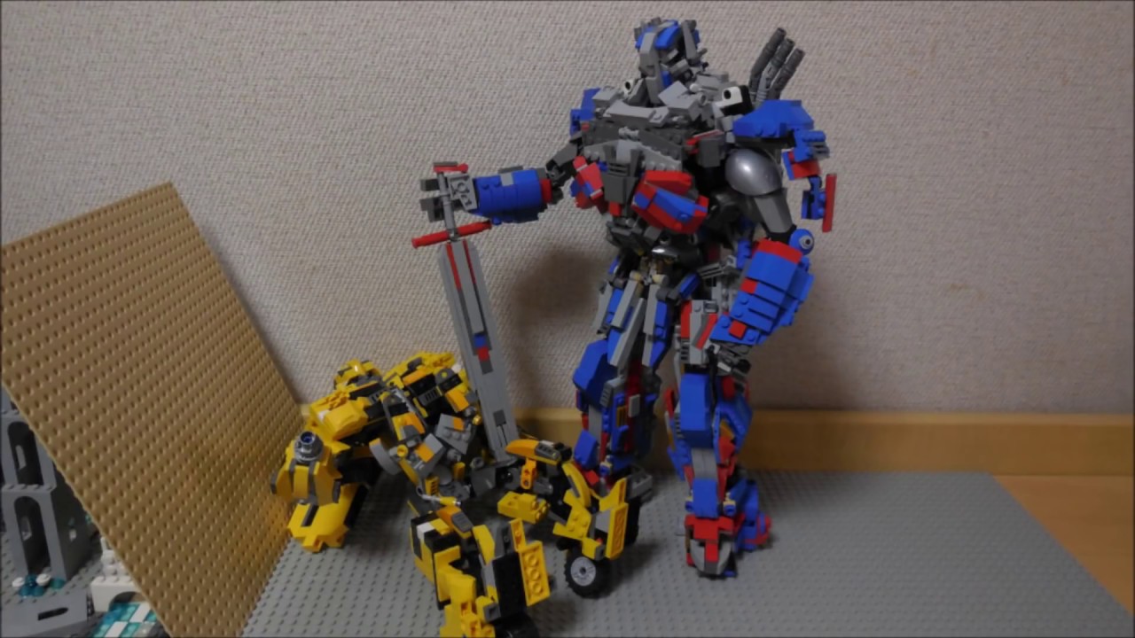 lego optimus prime knight armor ver. - YouTube