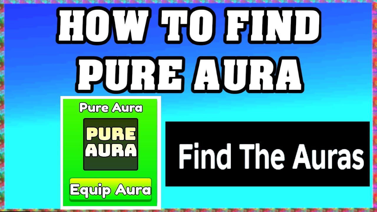 How To Find PURE AURA in FIND THE AURAS ROBLOX [Update] [walkthrough ...