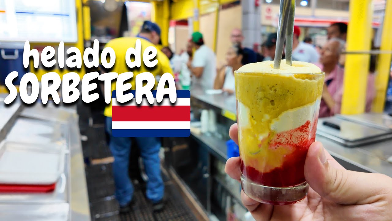 El Helado MÁS EXTRAÑO de Costa Rica 🇨🇷 | Helado de Sorbetera - YouTube