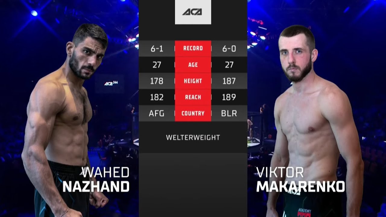 Вахид Нажанд vs. Виктор Макаренко | Wahed Nazhand vs. Viktor Makarenko ...