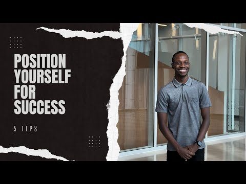 How To Position Yourself For Success (5 Useful Tips) - YouTube