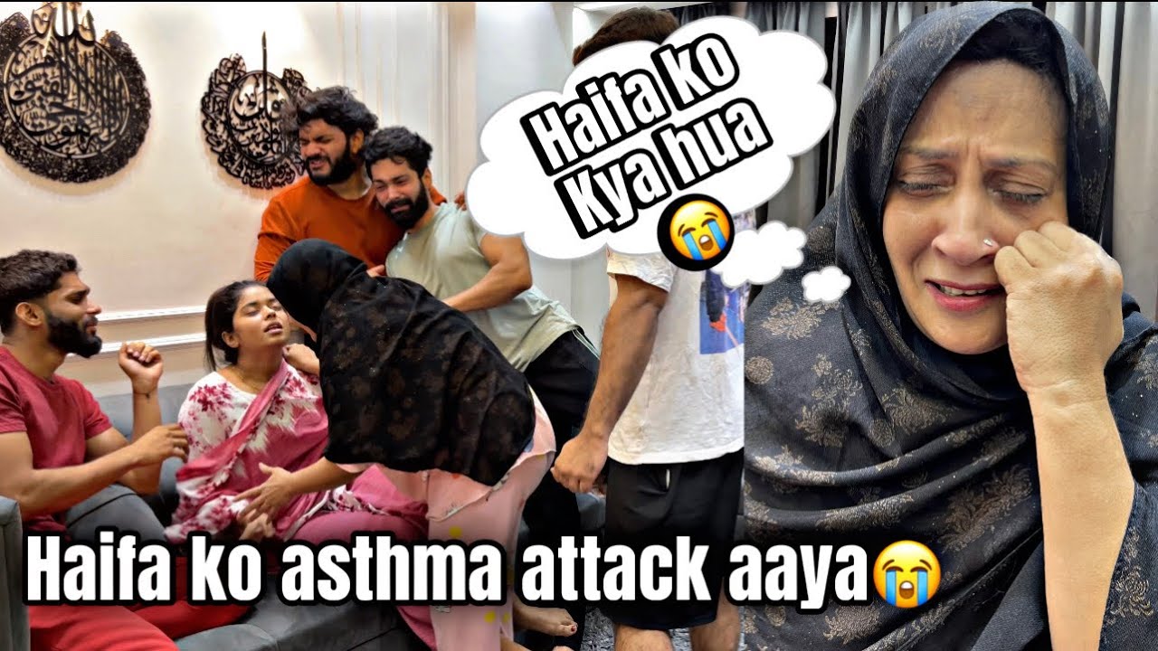 Haifa ko asthma attack aaya || prank on Nazma mummy || Haifa’s vlog ...