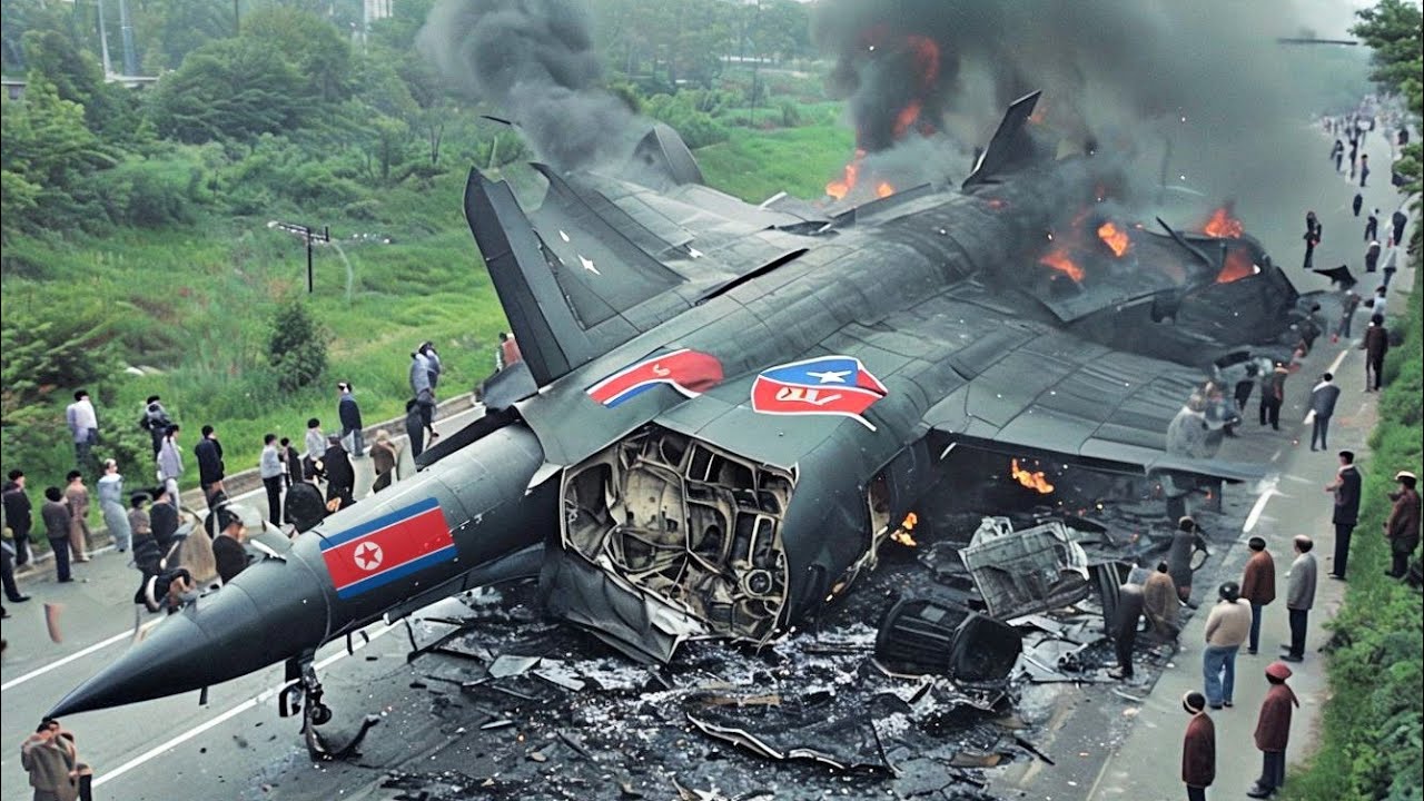 30 SECONDS AGO! Deadliest US fighter jet shoots down 10 secret North ...