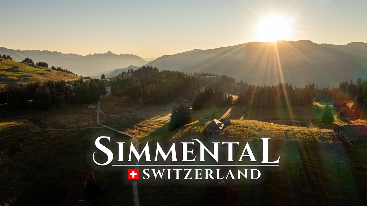 The GREENEST Valley: Simmental SWITZERLAND – Boltigen Jaunpass Oberwil ...