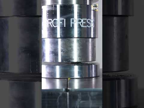 Hidrolik press (Mermi)💥#shorts