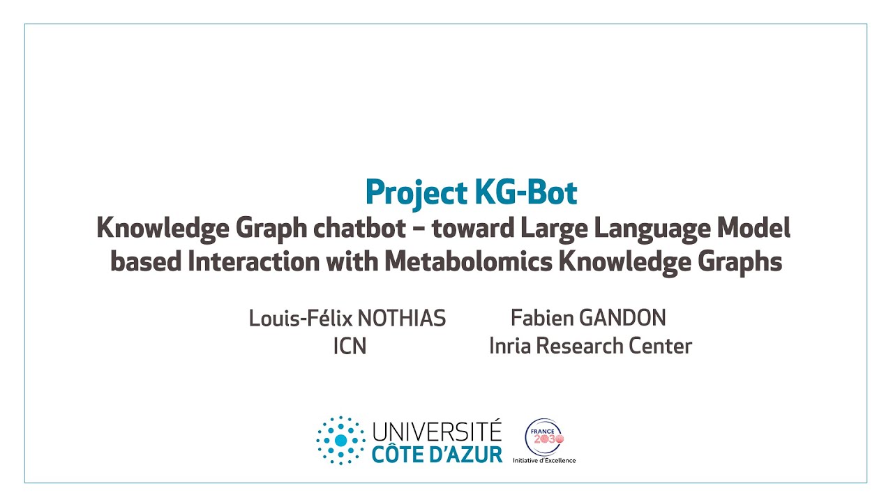 RISE Academy Research Forum 2024 - Project KGBot - Louis-Félix NOTHIAS ...