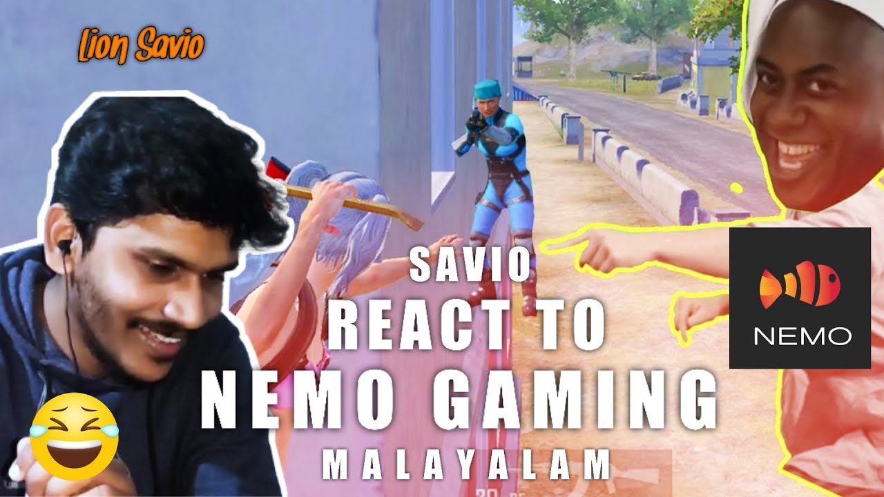 Kerala gamer react to nemo gaming |funny gaming troll | Super cute ...