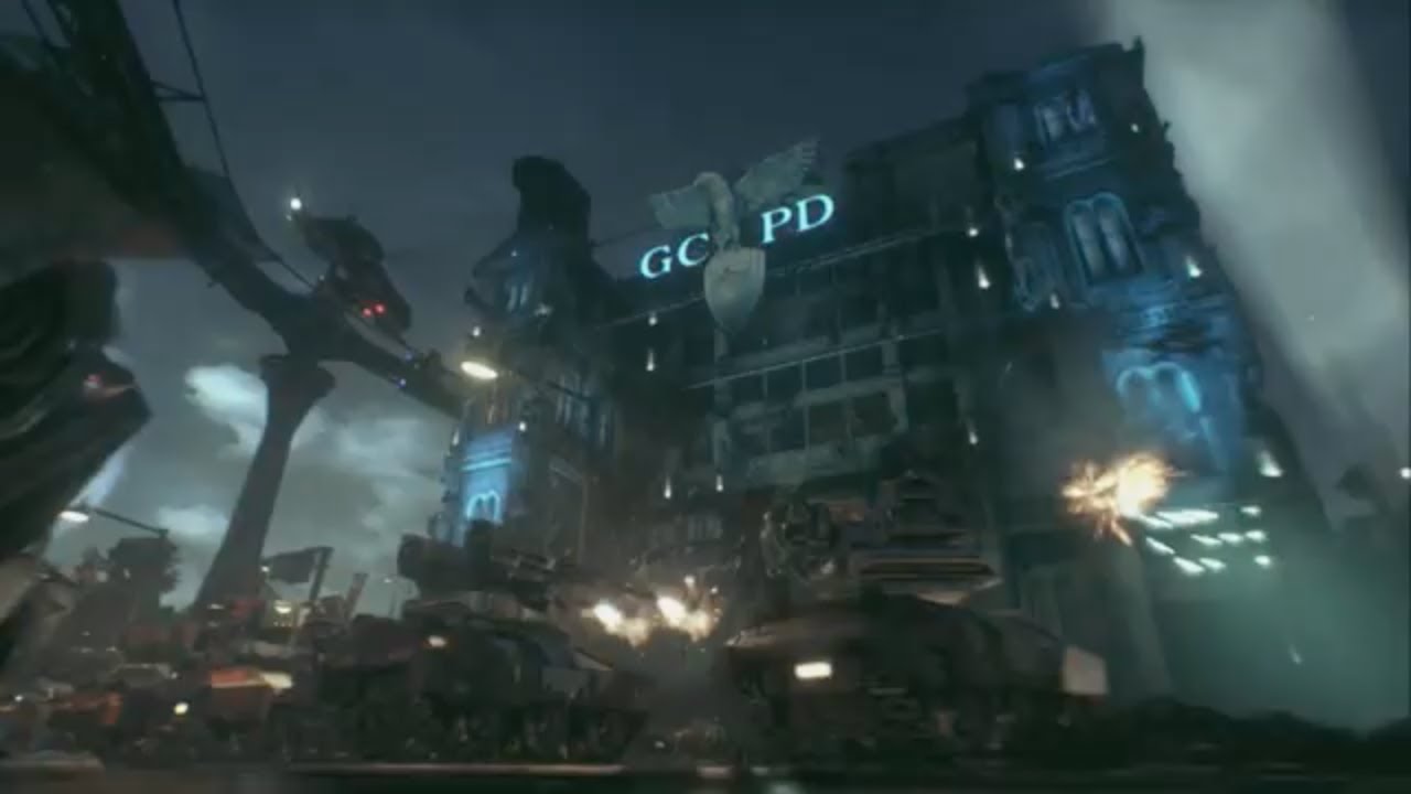 Batman Arkham Knight - Part 18 - Assault on GCPD - YouTube