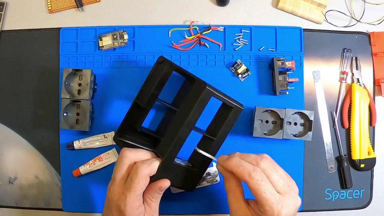 IoT Smart Socket Plug Assembly: Step 1 [socket assembly] - YouTube
