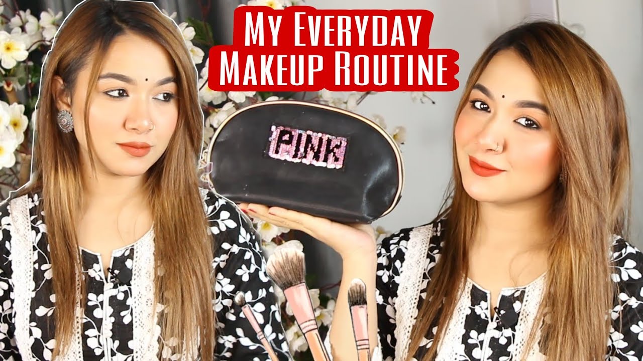 Everyday Makeup For Beginners & Teenagers || Quick & Easy Makeup For ...