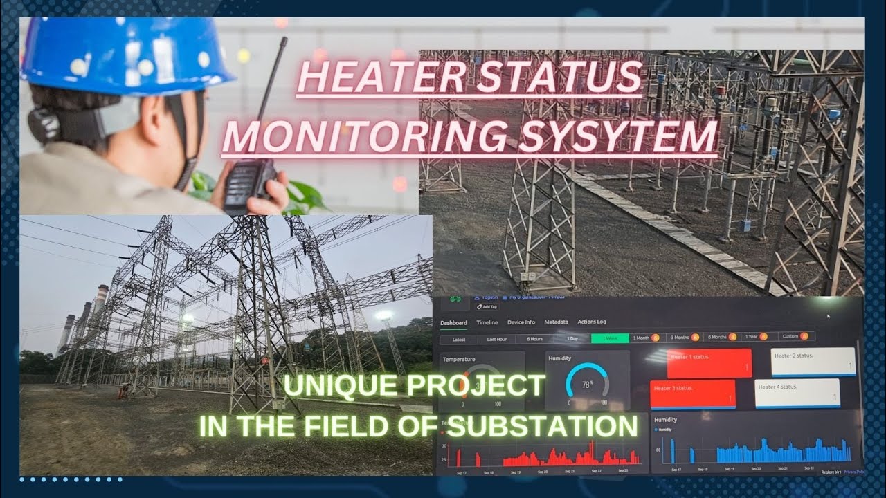 Heater status monitoring system. #iot #substation #unique # ...