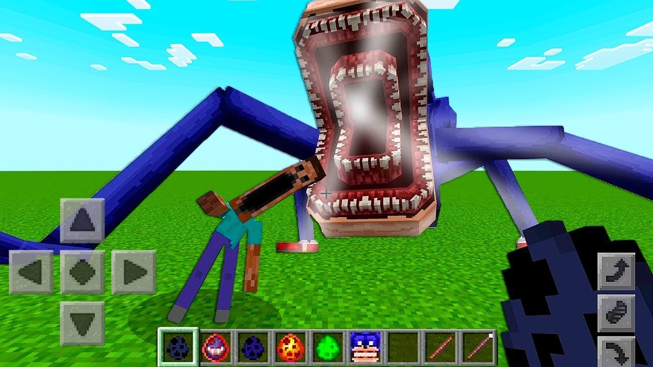 Every Shin Sonic vs Mutant Steve Mod ADDON UPDATE in MINECRAFT PE ...