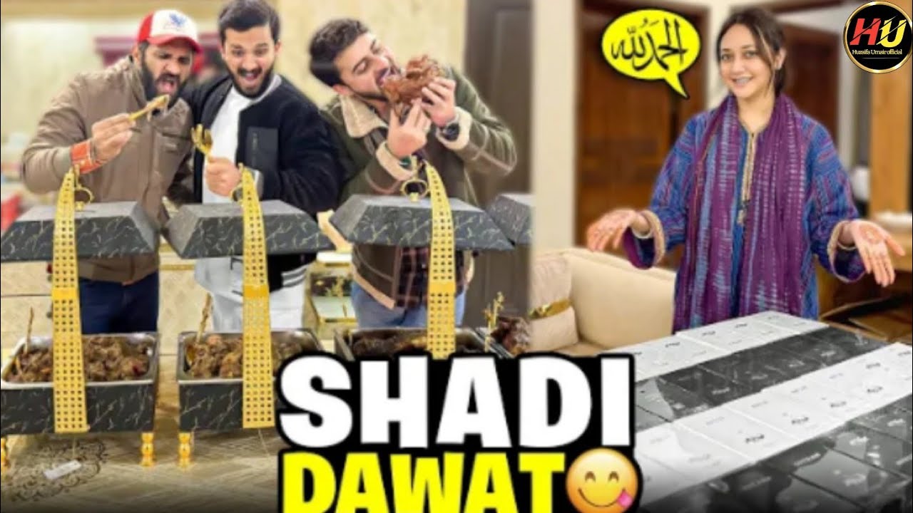Attended Shadi Ki First Dawat | My Own 500 Ml Perfume Launched | Rajab ...