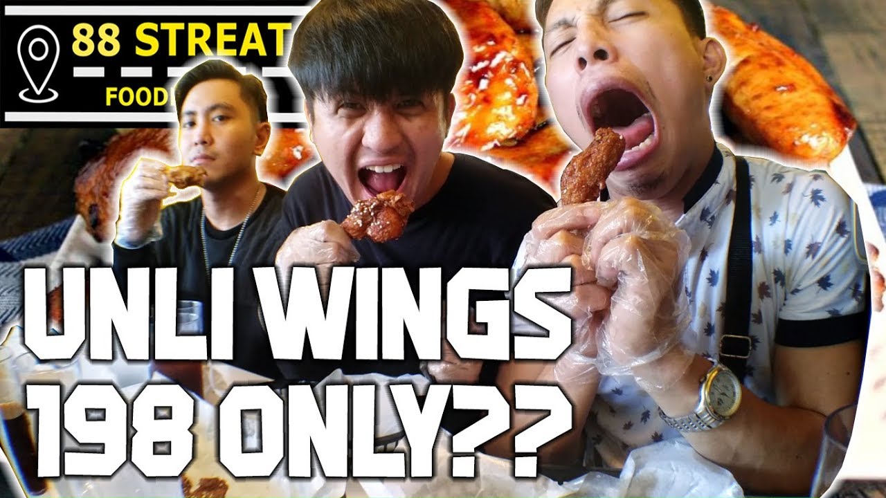 UNLI CHICKEN WINGS | 88 STREAT FOODHOUSE | Vlog #25 - YouTube