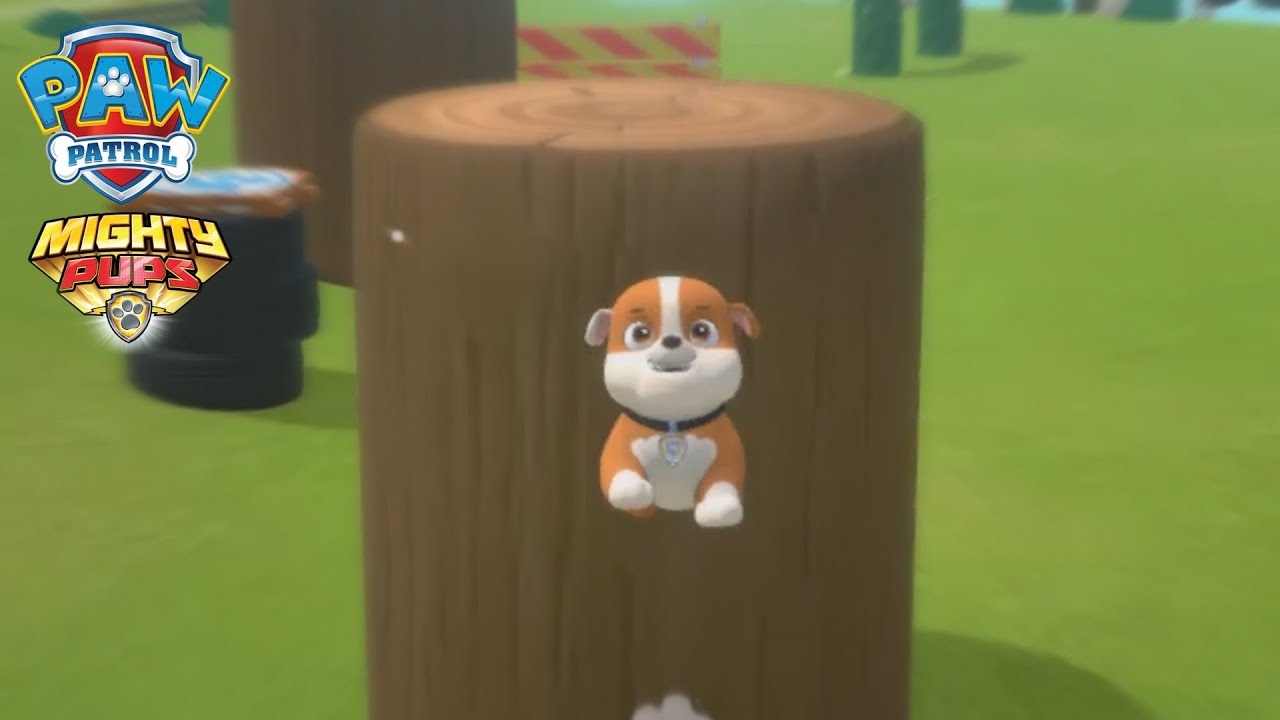 PAW PATROL MIGHTY PUPS – THE OBSTACLE COURSE ! (ALL LEVELS – MINIGAME ...