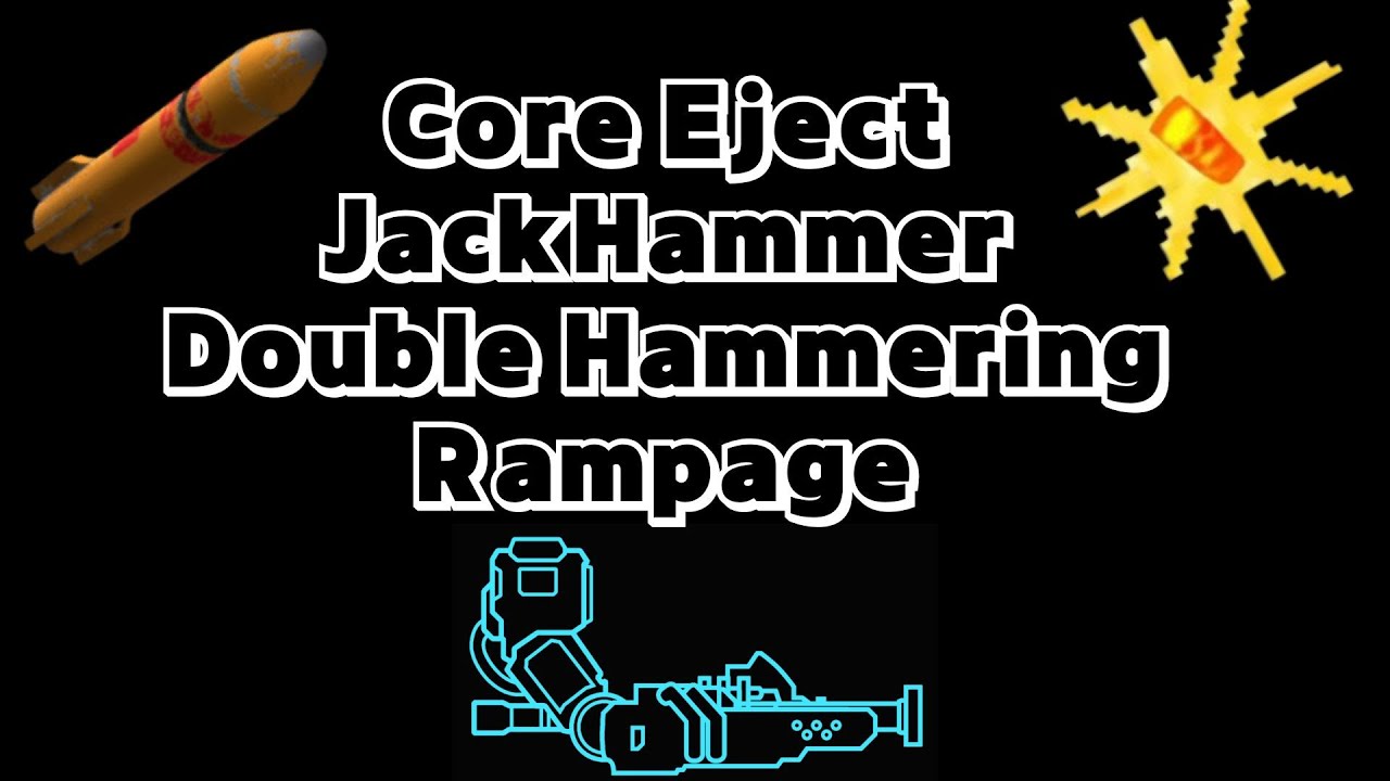 Ultrakill Core Eject JackHammer Double Hammering Rampage (Ultrakill Mad ...