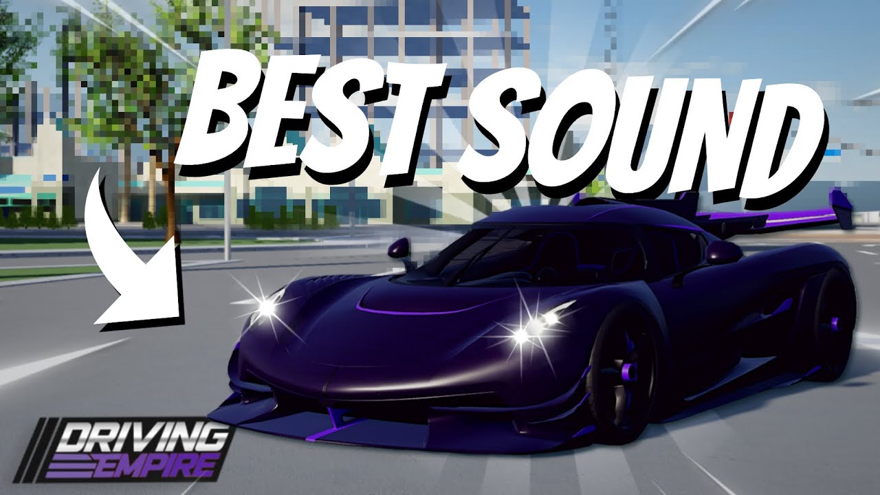 Top 5 *BEST SOUNDING* Cars In Driving Empire! | Roblox - YouTube