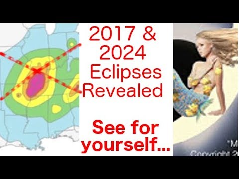 Earth Changes in USA From Solar Eclipse Paths of 2017 & 2024 (a short ...