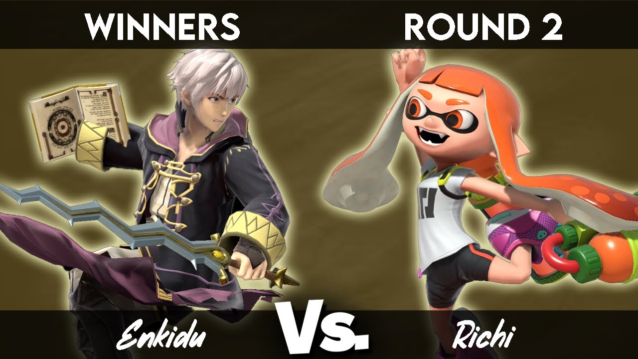 Kneehilism#25 Winners R2 | Enkidu (Robin) vs Richi (Inkling) - YouTube