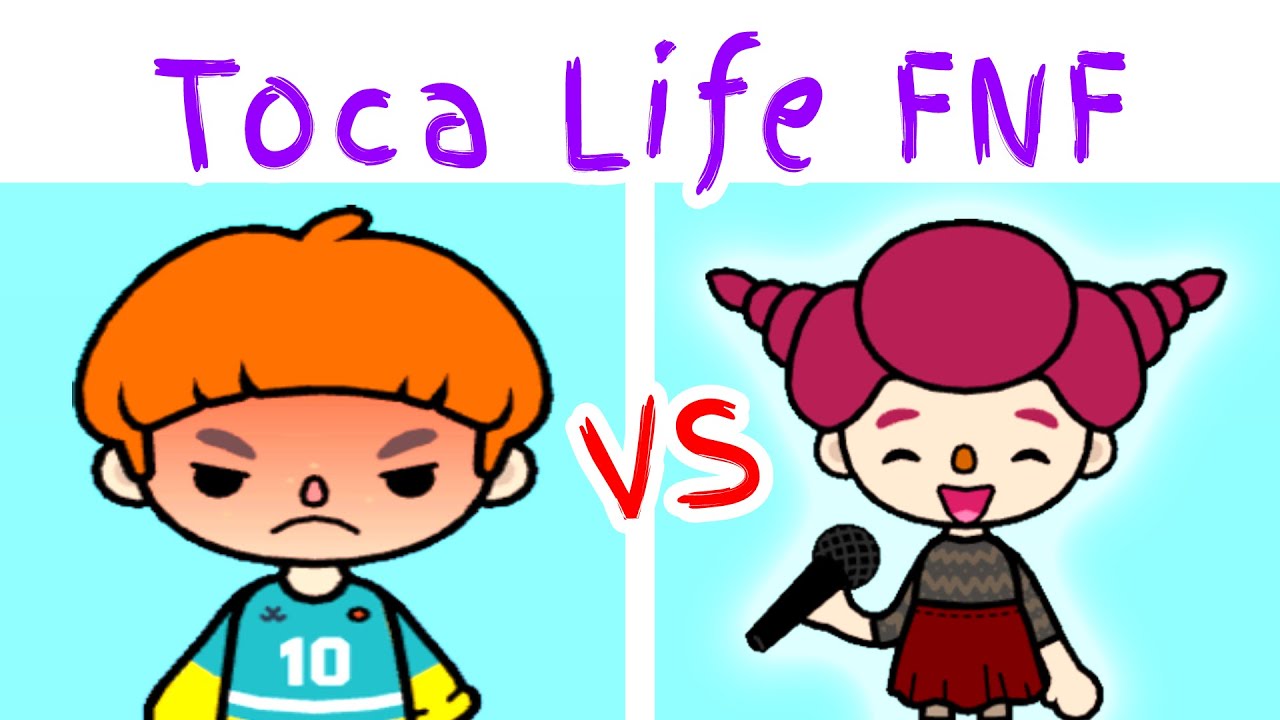 Coffin Dance in FNF | Cute Toca Life Girl vs Boy FNF 💜 | Toca Life ...